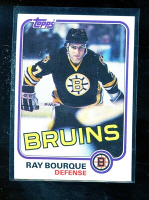 1981-82 TOPPS #5 RAY BOURQUE BRUINS NRMINT E022850 | eBay