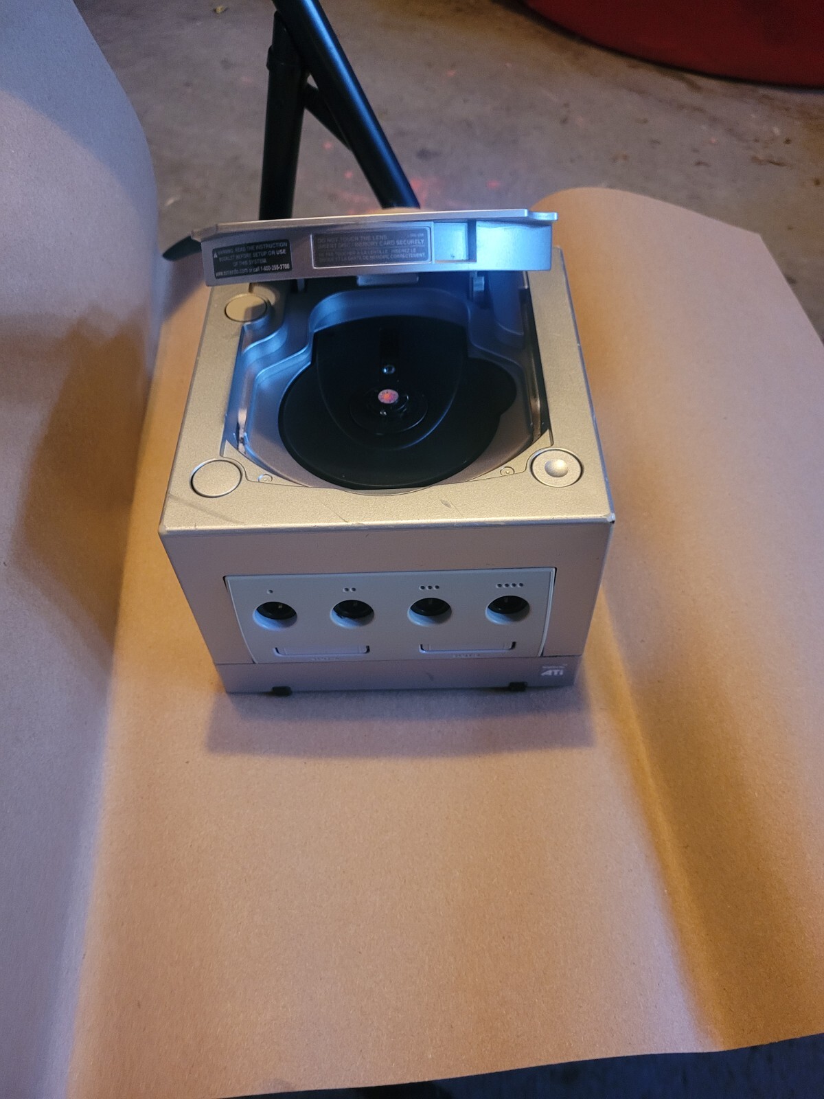 Nintendo GameCube Launch Edition 24MB Silver Console for sale online | eBay