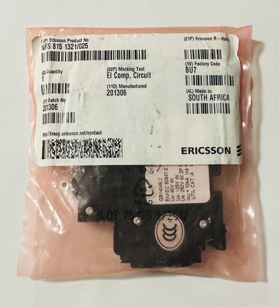 CBI Dp-3815 Circuit Breaker for Communications Equipment 35mm DIN Rail ...