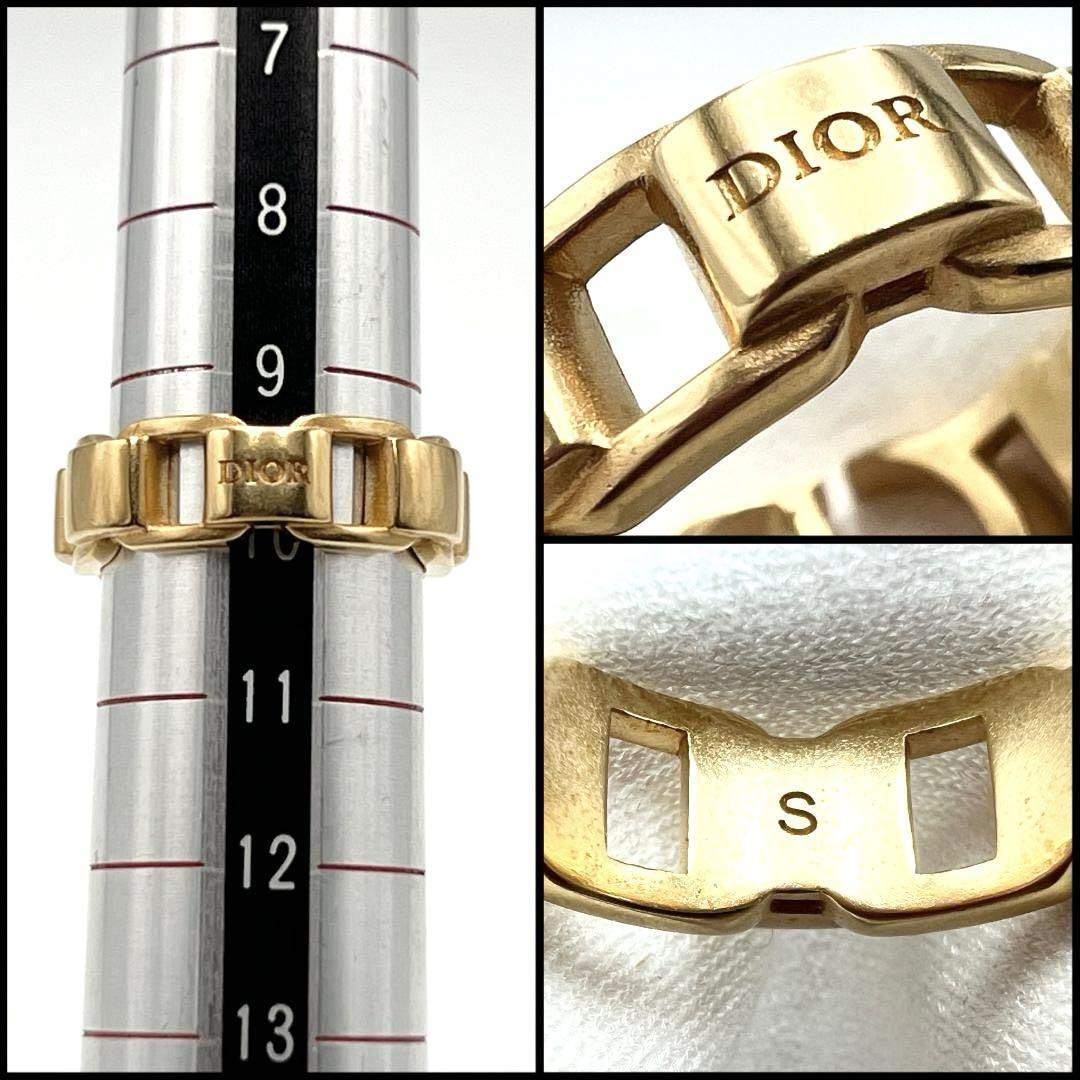 Used Christian Dior Petit CD Ring US 5.25 EU 50 S Size Gold Used Christian Dior Petit CD Ring US 5.25 EU 50 S Size Gold