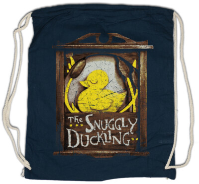 The Snuggly Duckling Turnbeutel Rapunzel Symbol Sign Company Logo Pub ...