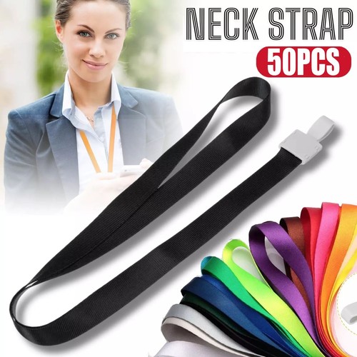 Business ID Badge Holder Neck Strap Lanyard Card Wallet Pass Case ...