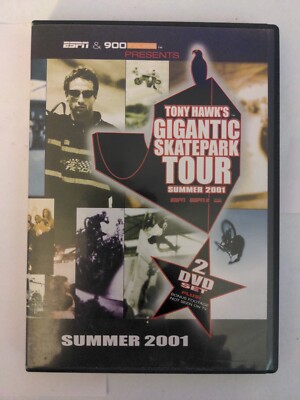 Tony Hawks Gigantic Skatepark Tour 2001 (DVD, 2002) ESPN 900 Films ...