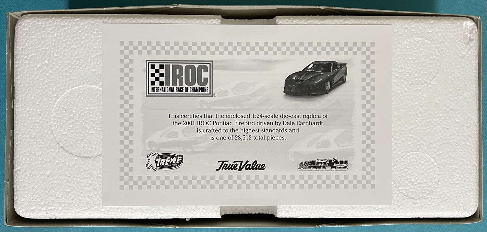 Dale Earnhardt 1/24 2002 Action Diecast 2001 IROC Firebird Xtreme Make ...