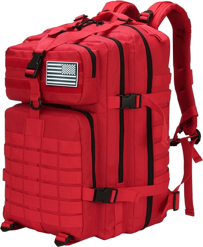 45L Military Tactical Backpack Large Army Men 3 Day Assault Pack Molle ...
