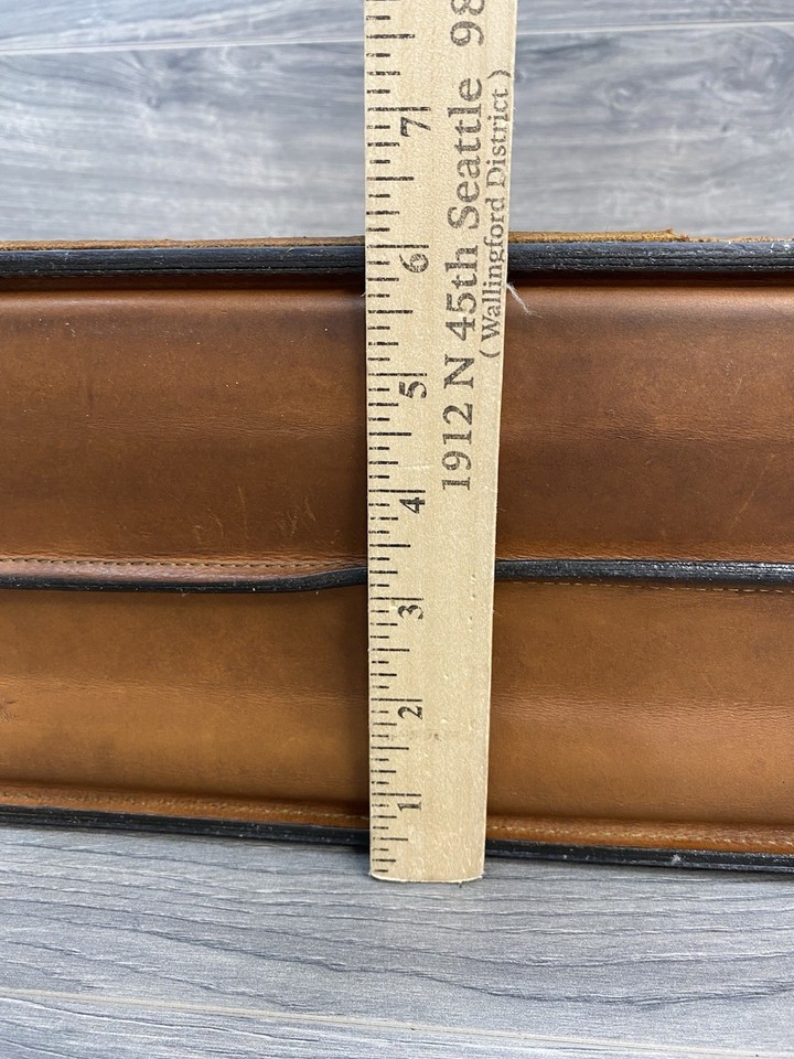 Vintage Hartmann Belting Tan Leather Retractable Handle Portfolio ...