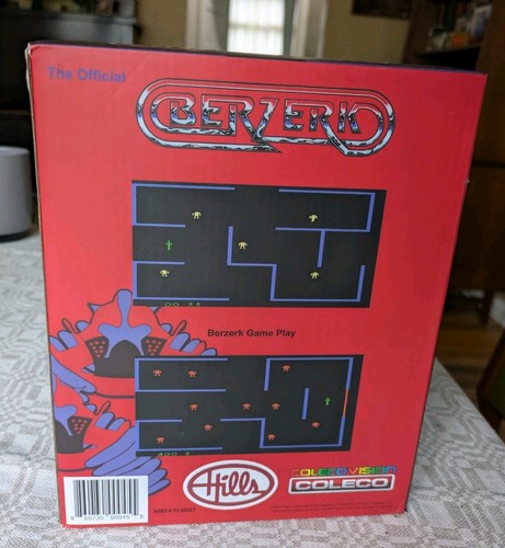 COLECO BERZERK Electronic Handheld Electronic tabletop arcade video ...