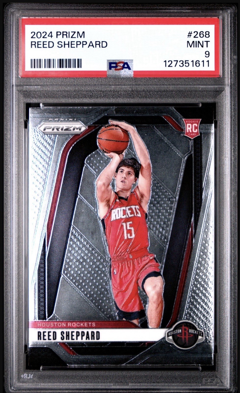 2024-25 Reed Sheppard #268 Base Prizm (RC) PSA 9 🚀🏀 | eBay