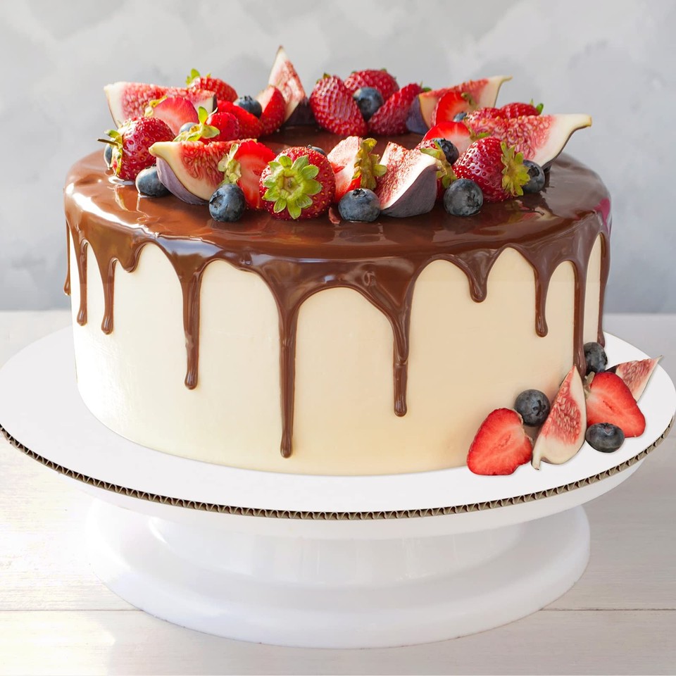 Sudaya Cake Boards 50 PCS, Cake Boards 12 Inch Round, Cardboard Cake ...