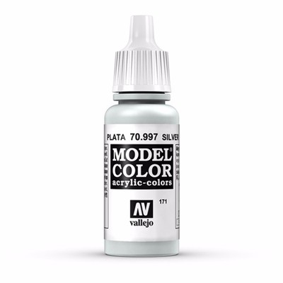 Vallejo Model Color 17ml Metallic Silver | eBay UK