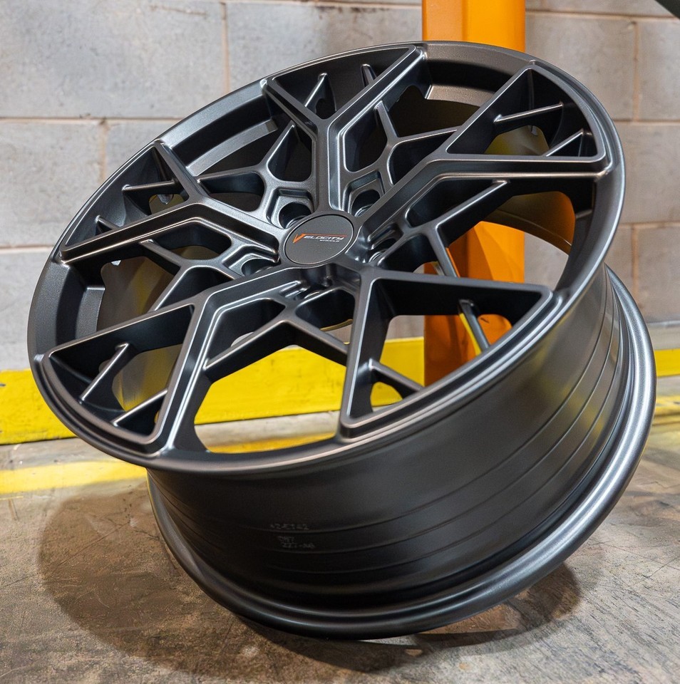 18" BMW 1 SERIES F20 F21 Velocity VC4 Matt Grey 8j Alloy Wheels X4 ...