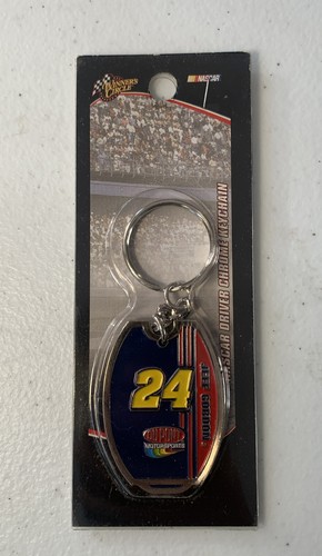 Nascar Winners Circle JEFF GORDON Chrome Key Chain NOS Great Stocking ...