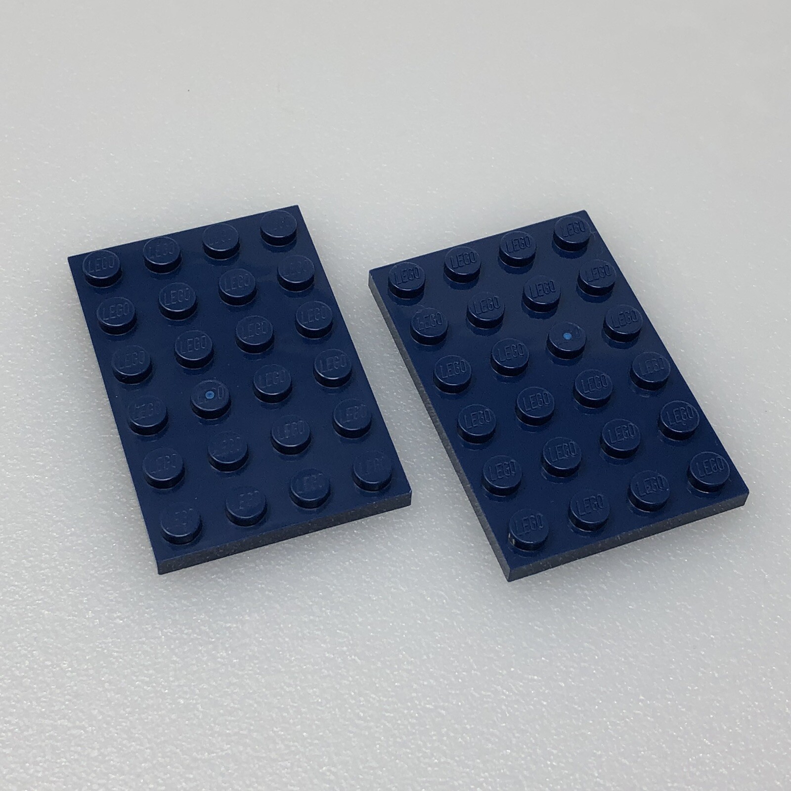 3032 LEGO Parts Plate 4x6 (Earth) DARK BLUE (2) | eBay