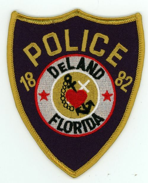 Embroidered Florida Police Badge
