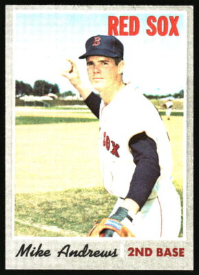 1970 Topps Mike Andrews #406 Boston Red Sox | eBay
