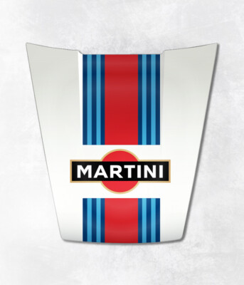 Martini Porsche 911 Classic Mini Hood Display. Decorative Hood Glossy ...
