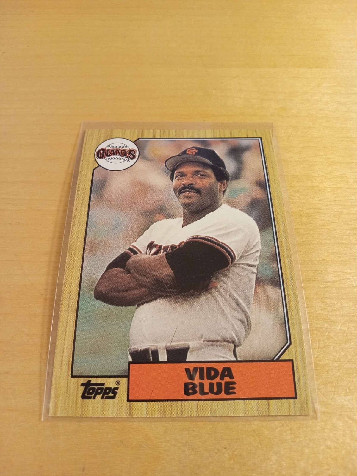 1987 Topps #260 VIDA BLUE San Francisco Giants Baseball Card, Pitcher ...