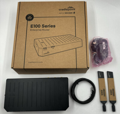 CRADLEPOINT S5A037A E100-C4D E100 SERIES ENTERPRISE WIRELESS ROUTER | eBay