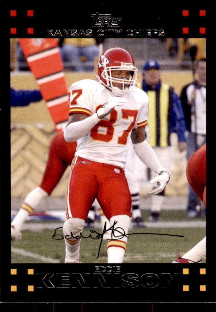 2007 Topps #153 Eddie Kennison Kansas City Chiefs | eBay