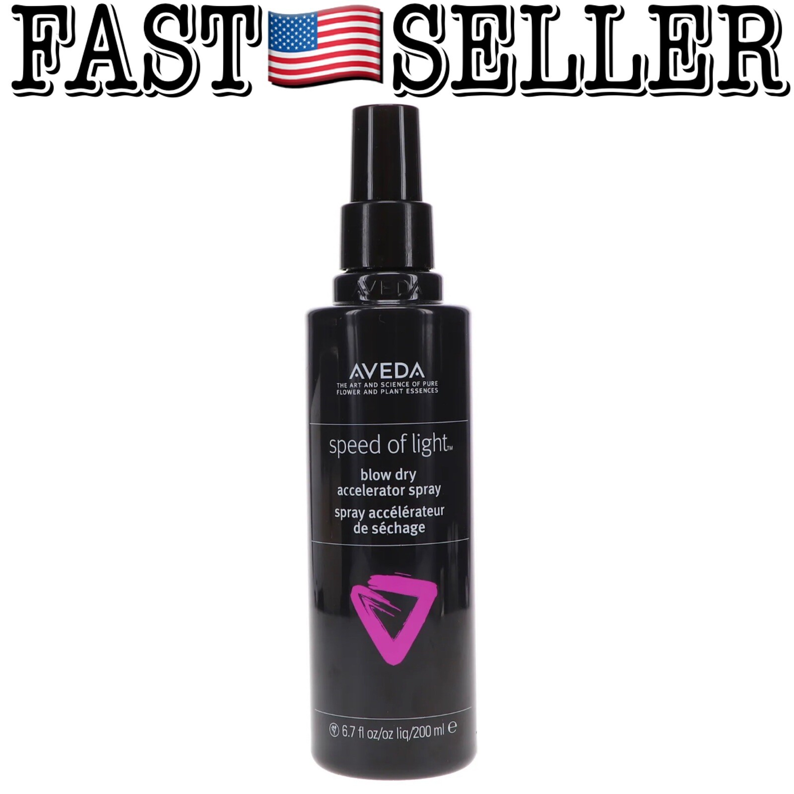Aveda Speed of Light Blow Dry Accelerator Spray, 50% Less Time - 6.7oz ...