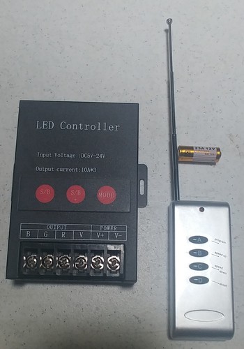 LED Control Box RGB Controller DC5‑24V With Remote Control | eBay