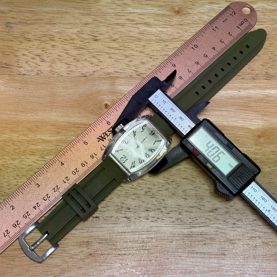 Clear TOCS Quartz Watch Unisex Clear Plastic Barrel Japan Movt Analog ...