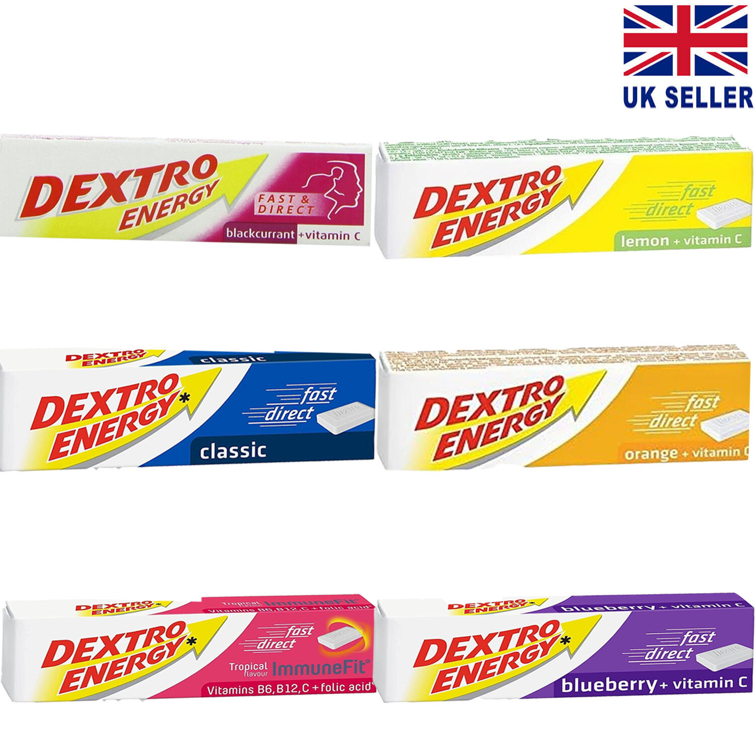 Dextro Energy Dextrose Tablets 47 g Choose Yours | eBay UK