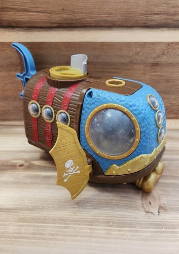 Fisher Price Imaginext PIRATE SUB Brown Submarine Toy Ocean Treasure ...