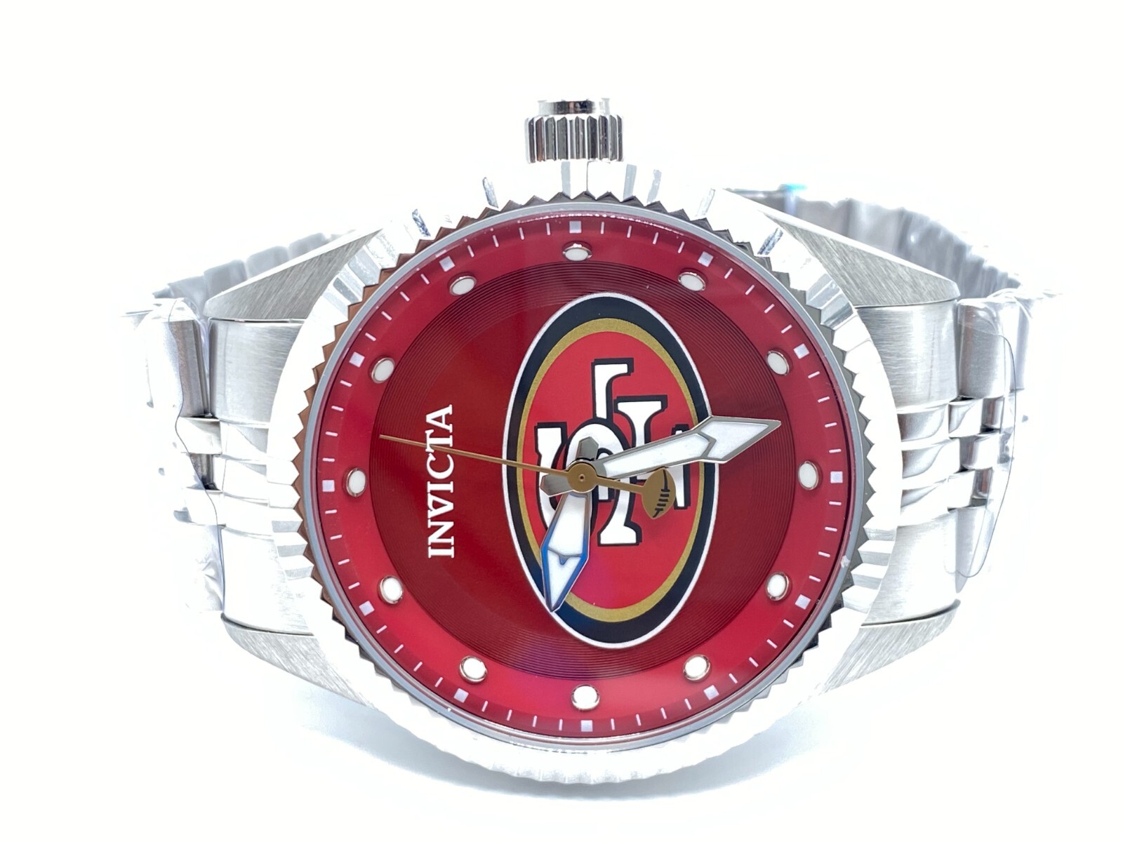 INVICTA WATCH NFL San Francisco 49ers 42416 43mm PC21 Quartz NO BOX | eBay