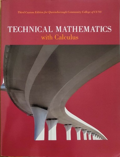 Technical Mathematics With Calculus. | eBay