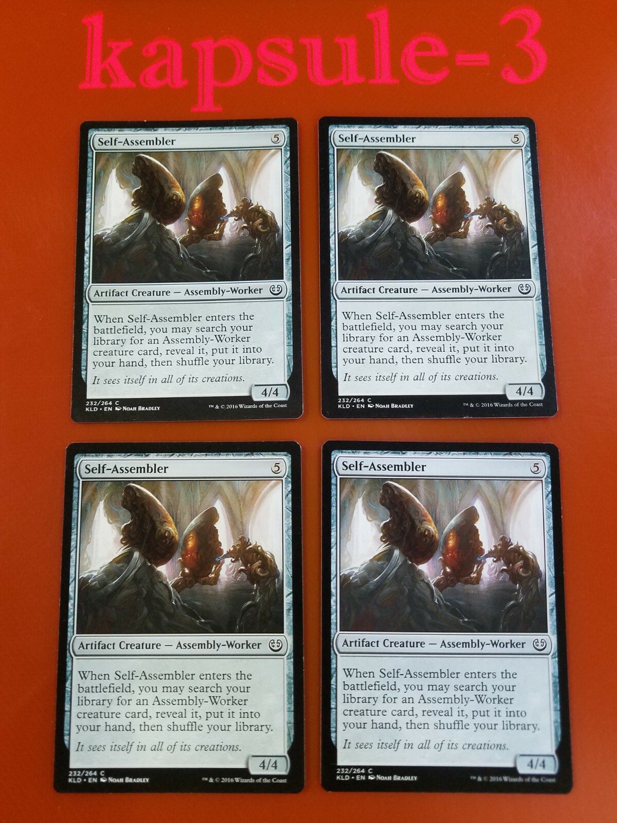 4x Self-Assembler | Kaladesh | MTG Magic Cards | eBay