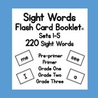 SIGHT WORDS: FLASH CARD BOOKLET By Schoolhouse Heaven **BRAND NEW ...