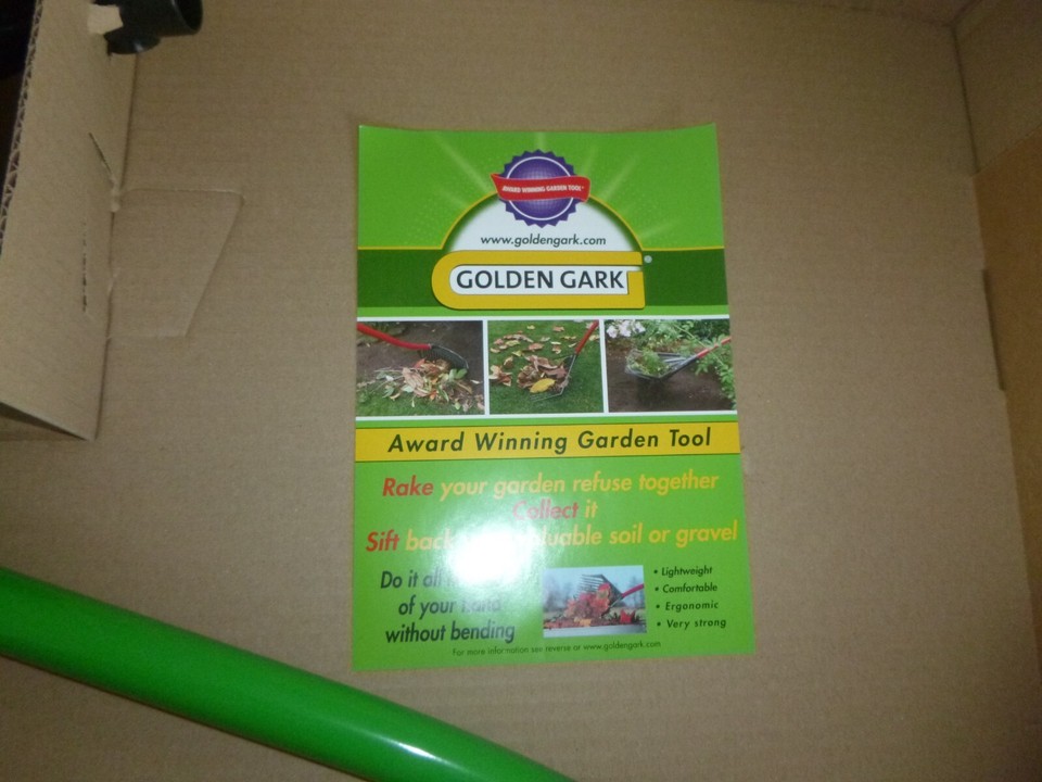 Golden Gark XXL Rake - Multi Use Tool - Rake and Shovel all in one | eBay