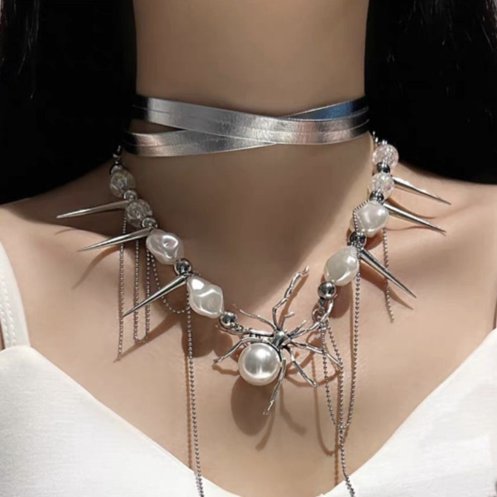 Multi layered Insect Chains Punk Rock Collar Chain New Choker Party | eBay