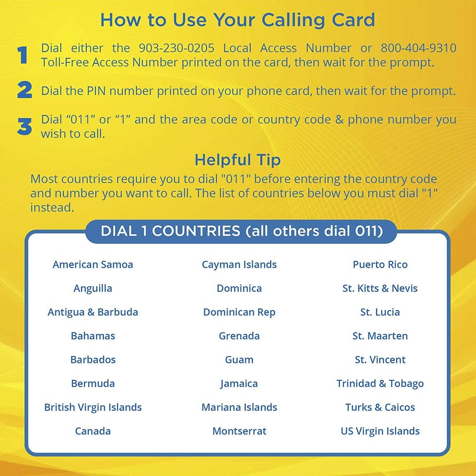 $10 Prepaid International & Domestic Long Distance Calling Prepaid Card ...