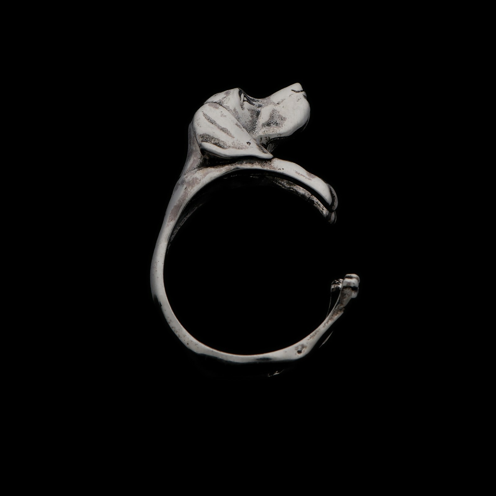 German Shorthaired Pointer Dog Ring, GSP Ring, Sterling Silver Rings ...