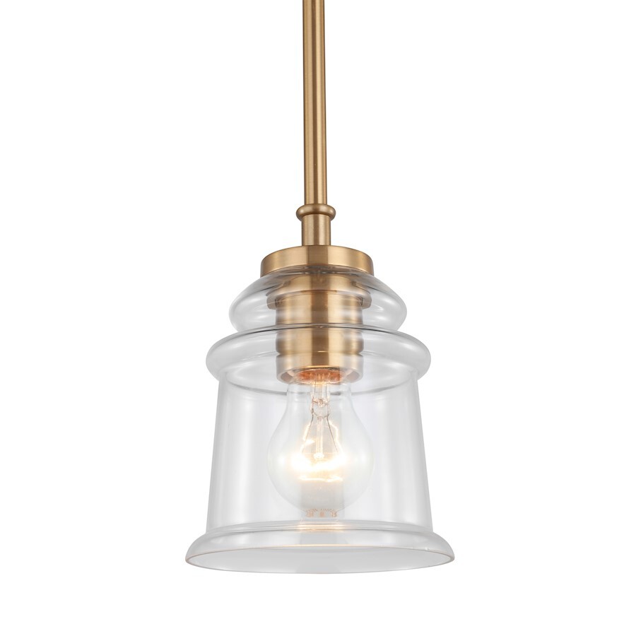 Woodbridge Lighting Elliot Mini Pendant, Brass - 19523CBR | eBay