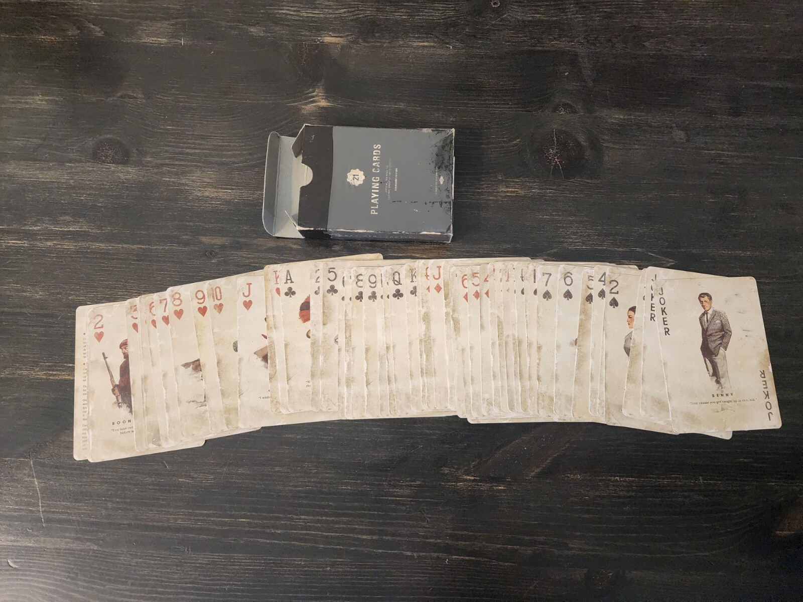 Fallout New Vegas Collector's Edition Deck of Opened Playing Cards ONLY ...