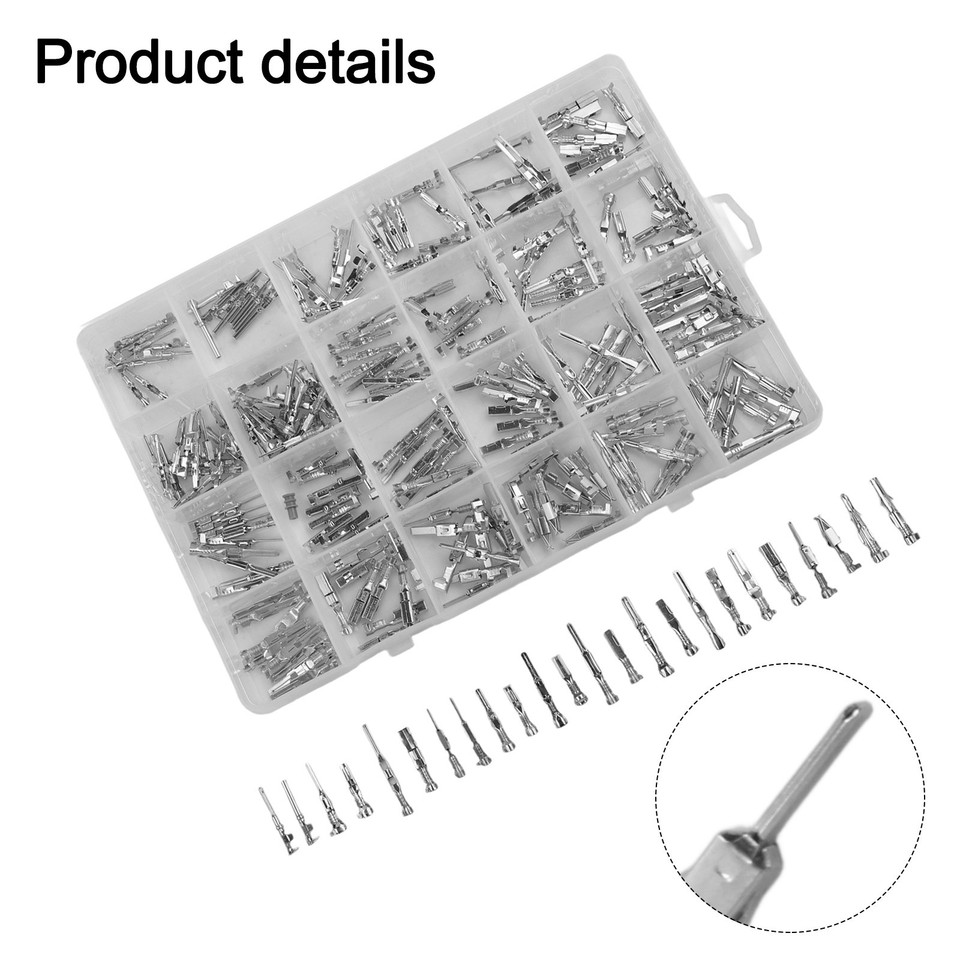 260Pcs Connector Pins Kit for Car Electrical Systems with Tinned Copper ...