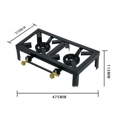 Large Gas Burner Cast Iron Cooker Gas Boiling Ring Restaurant Catering ...