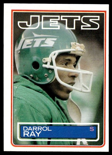 1983 TOPPS DARROL RAY C NEW YORK JETS #351 | eBay