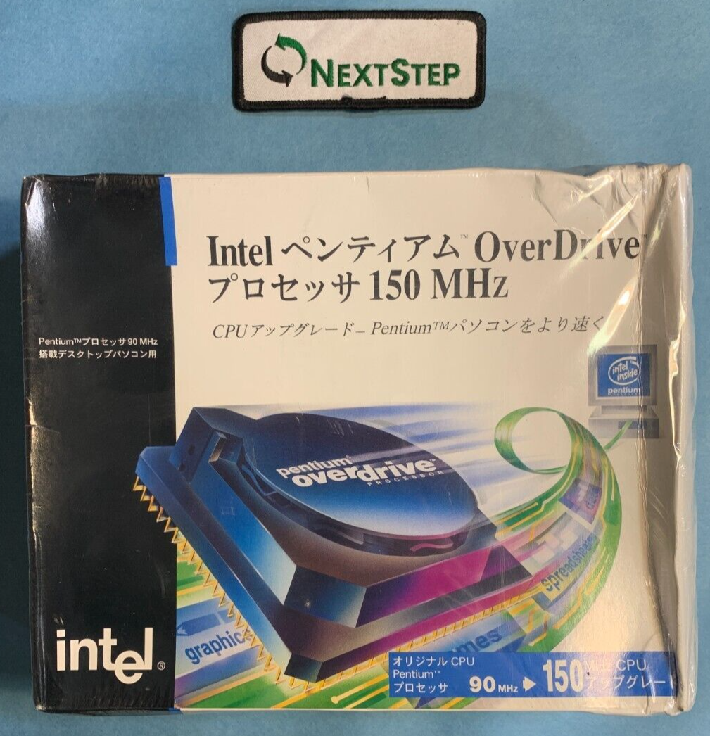 Intel Pentium OverDrive 150MHz Processor - PODP3V150 - SU083 - NEW ...