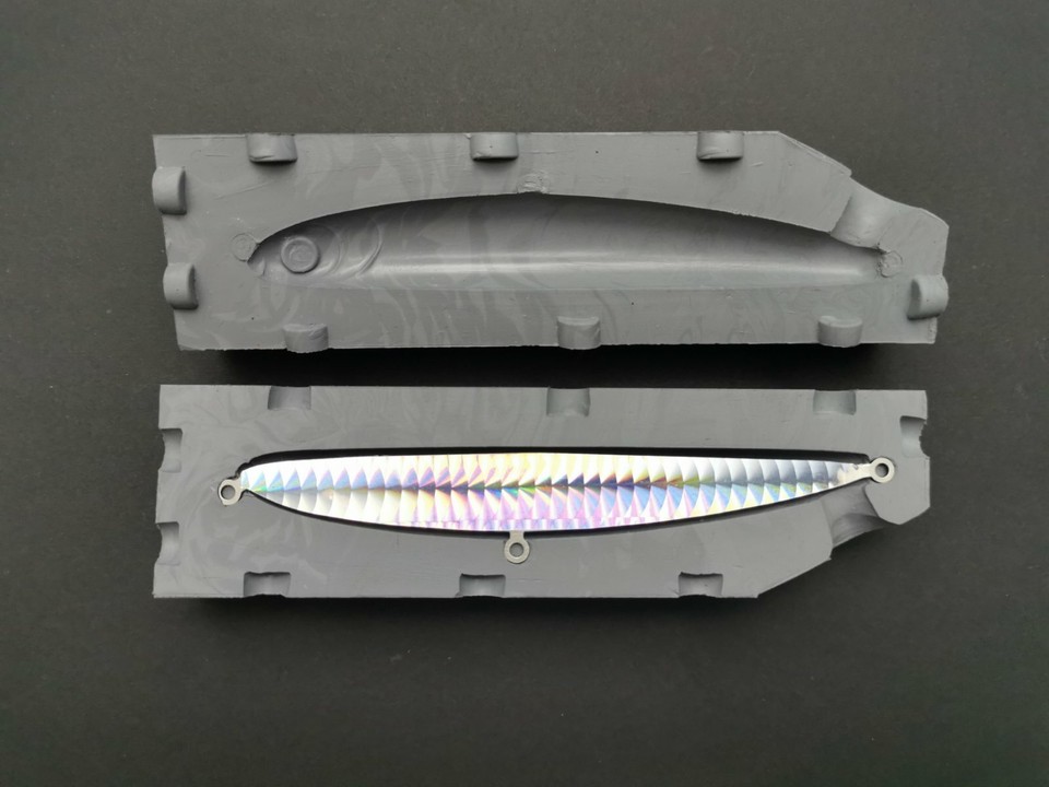 5 Stainless Steel Fish-Shaped Inserts for DIY Lures | eBay