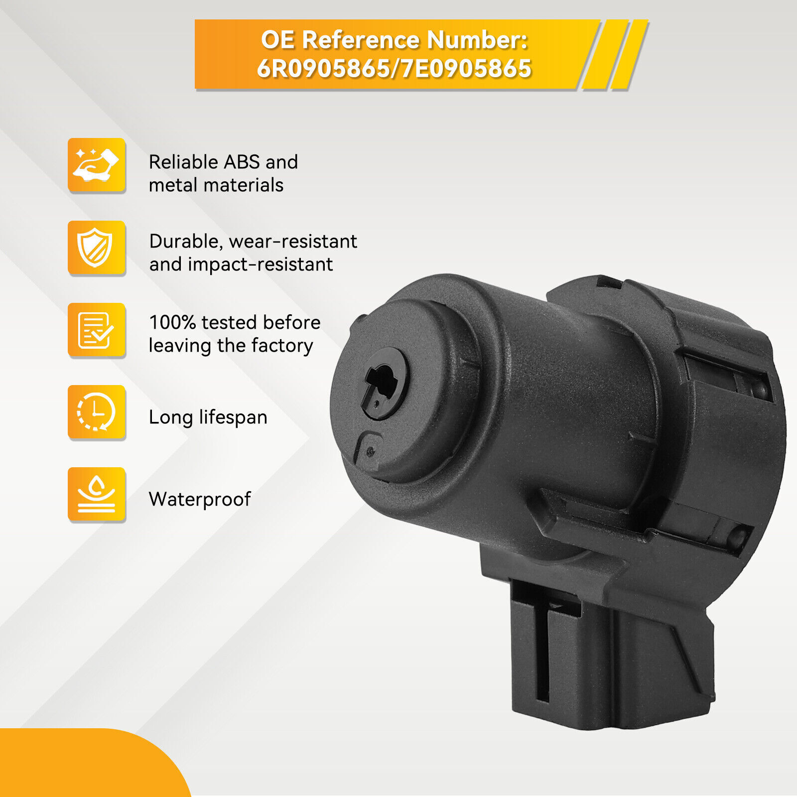 Ignition for VW Amarok Transporter Seat Ibiza Starter Switch 6R0905865 ...