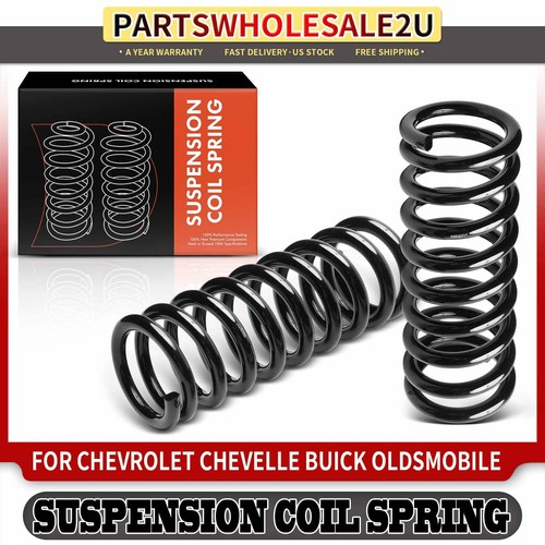 2Pcs Front Left & Right Coil Springs for Chevrolet Monte Carlo Buick ...