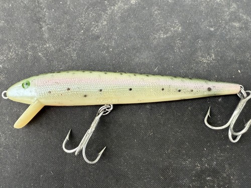 VINTAGE COTTON CORDELL RED FIN 7” Saltwater Musky Lure Trout Pattern | eBay