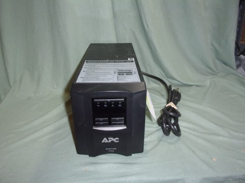 APC Smart UPS 750 Battery Back-up Surge Protector SMT750 | eBay