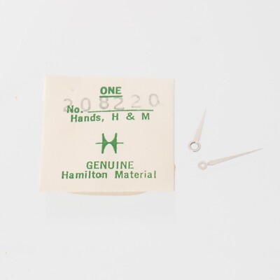 Hamilton Watch Hands No. 208220 Original Pair Hour Minute Watchmaker ...