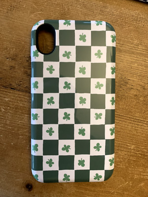 iPhone XR Casely Brand Lucky You Shamrock Essential Dual Layer Case | eBay