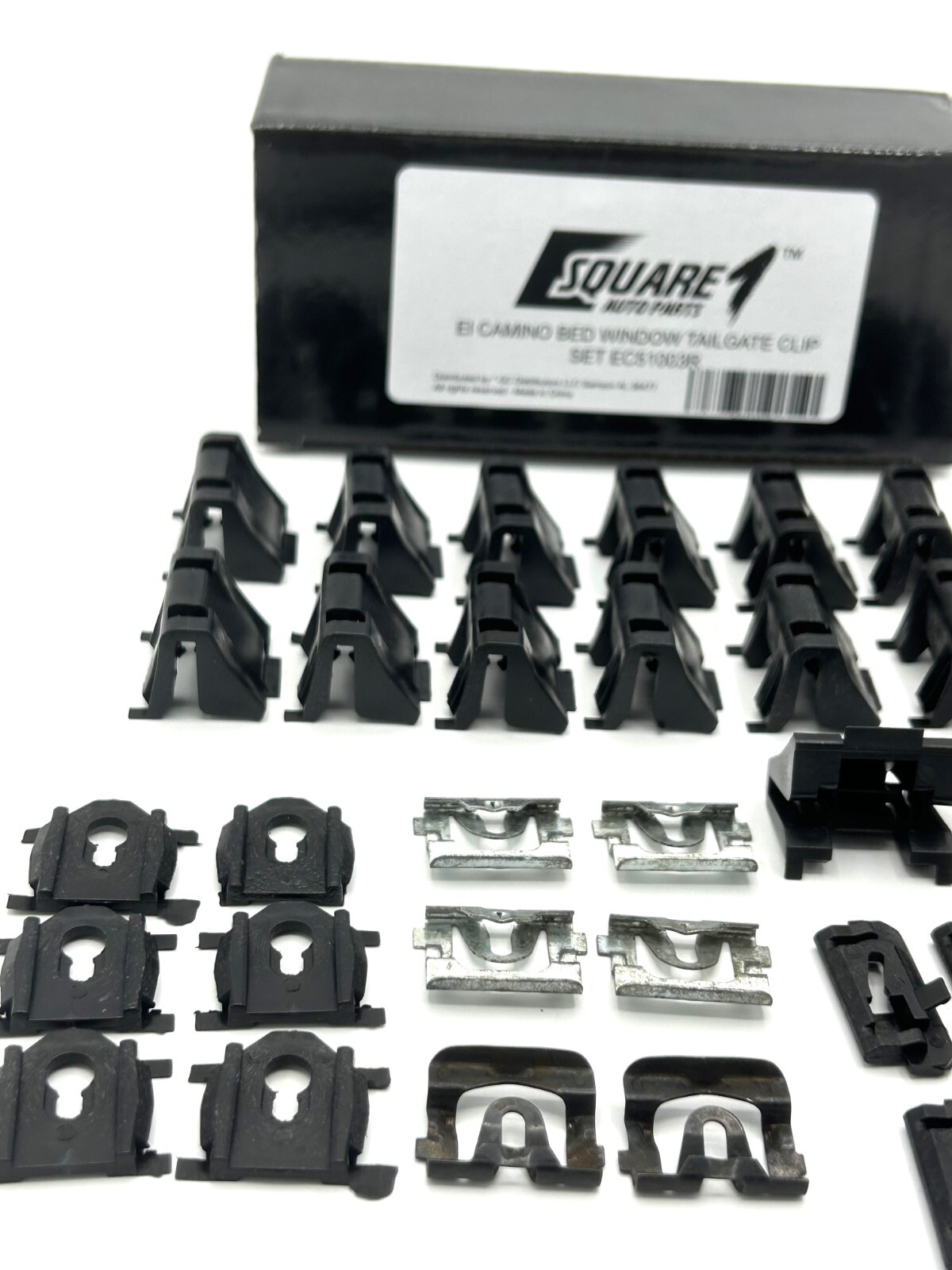 SQUARE 1 Bed & Tailgate + Rear Window Clip Kit For 1978-1987 El Camino ...
